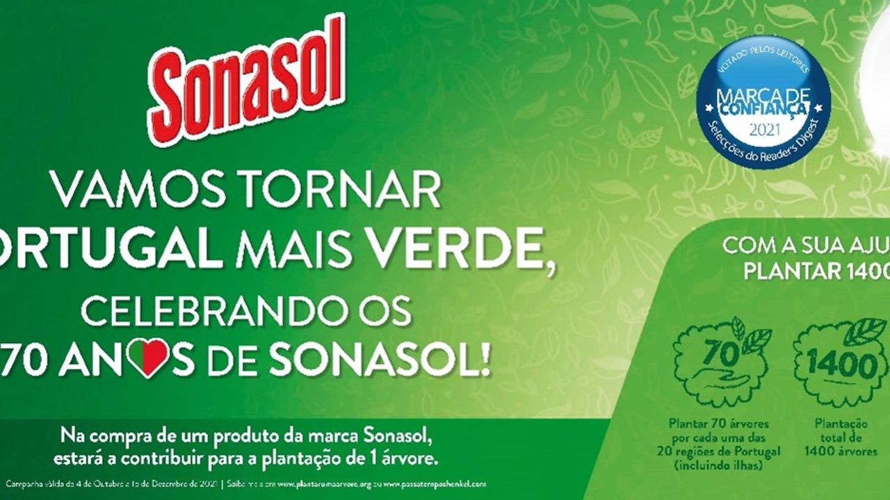 Sonasol celebra 70 anos e vai plantar 1400 árvores por um Portugal mais ...